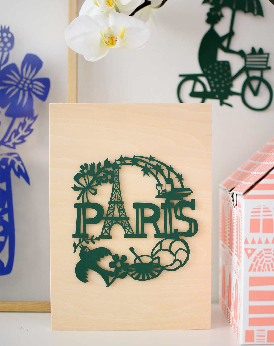Paris Paper Cut Map | Famille Summerbelle