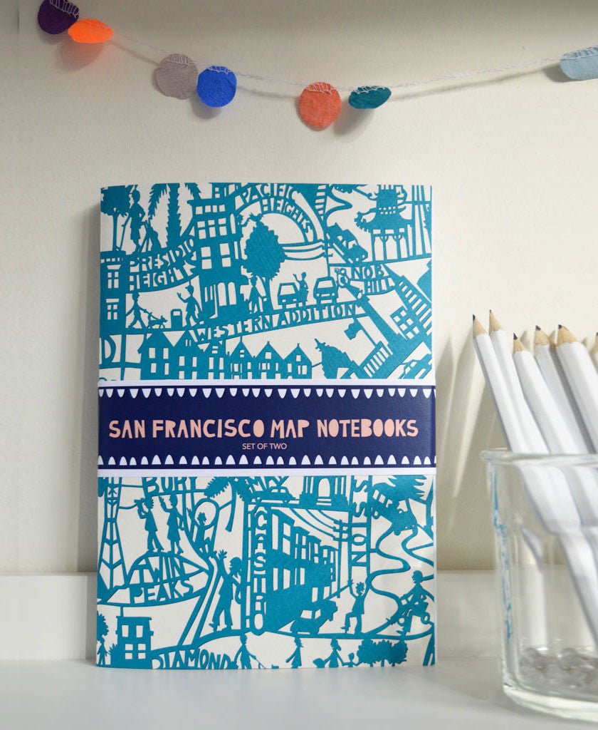 San Francisco Note & Sketch Book | Famille Summerbelle
